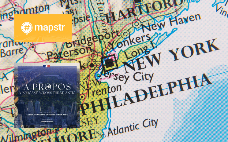 Podcast, Mapstr, YouTube : le Consulat Général de France à New York très connecté